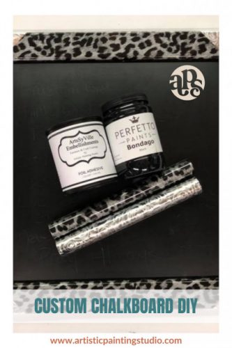 Custom DIY Chalkboard – Artistic Painting Studio