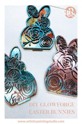 DIY Glowforge Easter Bunnies – Artistic Painting Studio