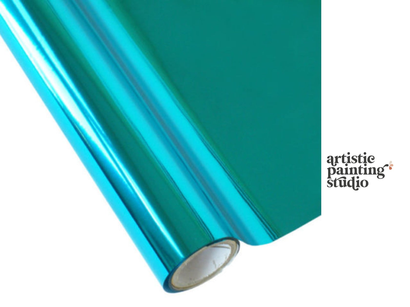 Teal Foil – Artistic Painting Studio