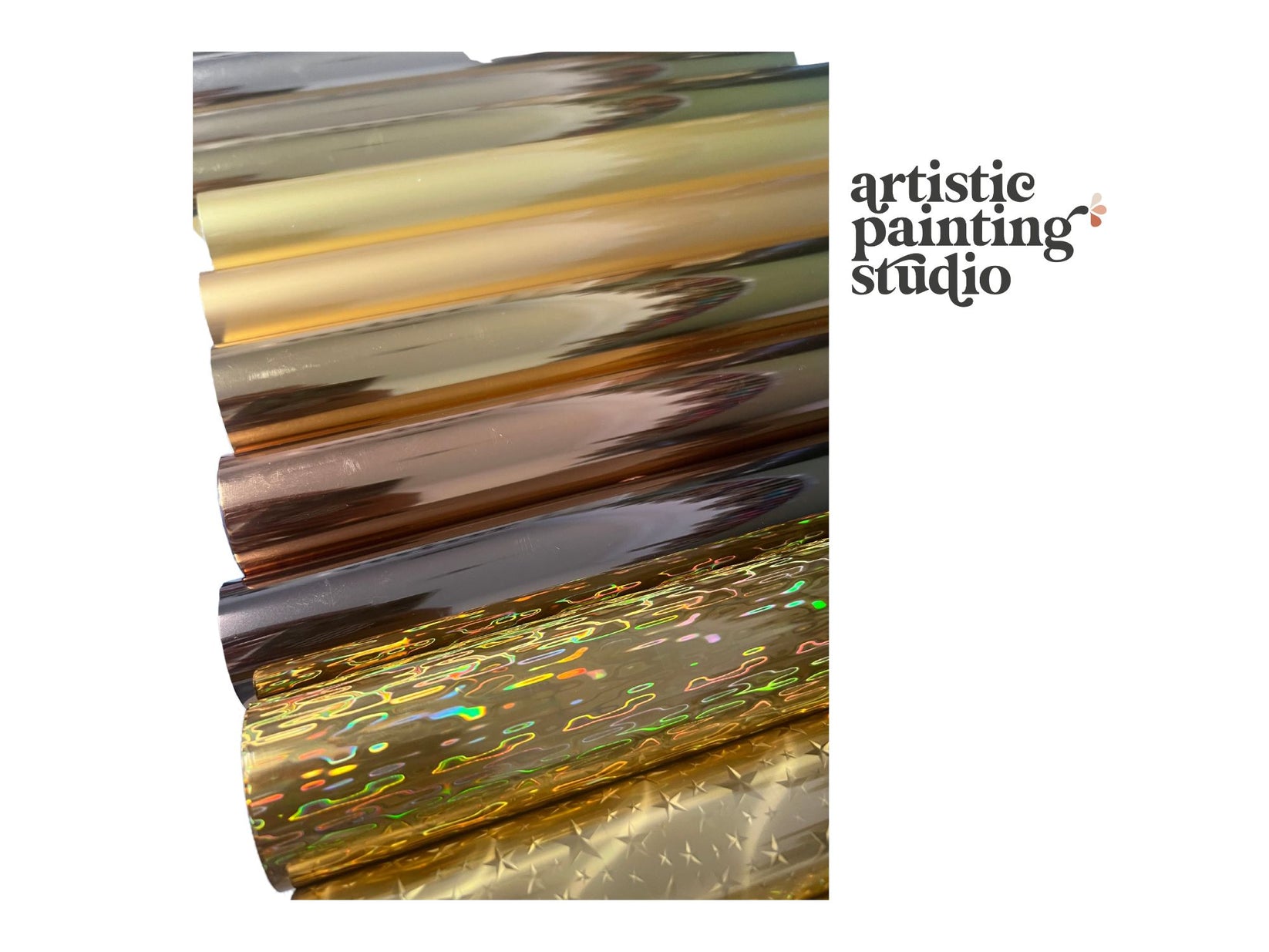 Gold Foils Collection & Sample Pack – Artistic Painting Studio