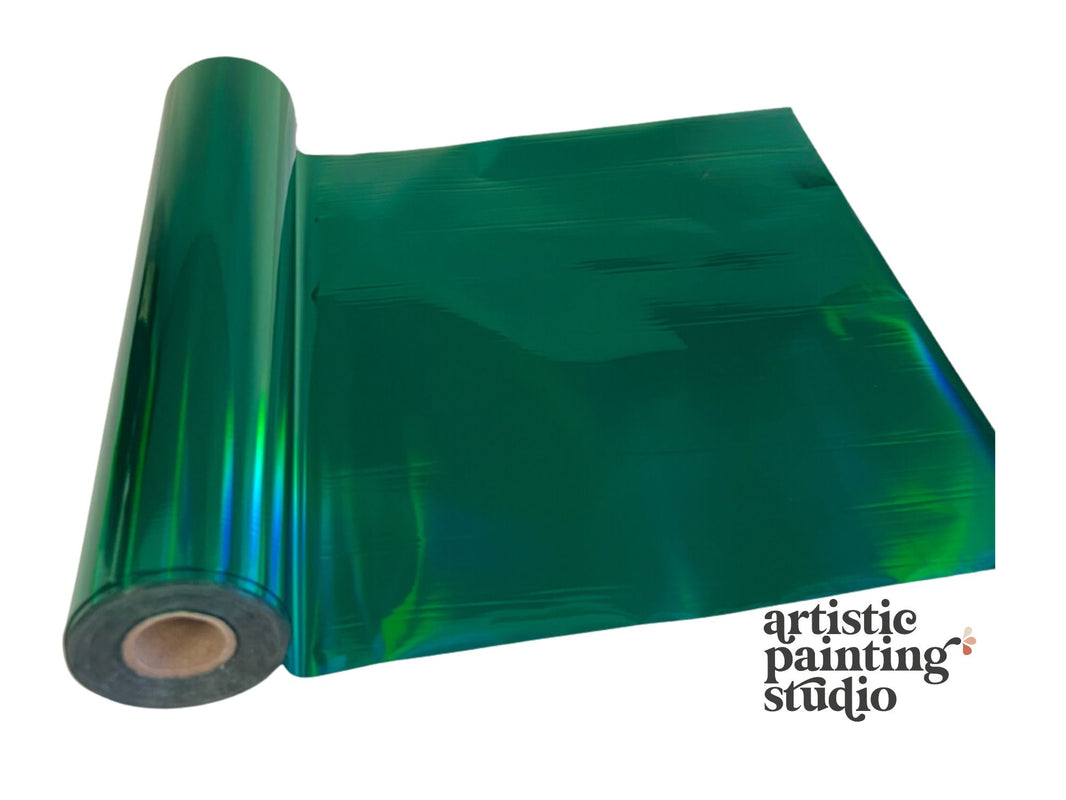Green Foils – Artistic Painting Studio