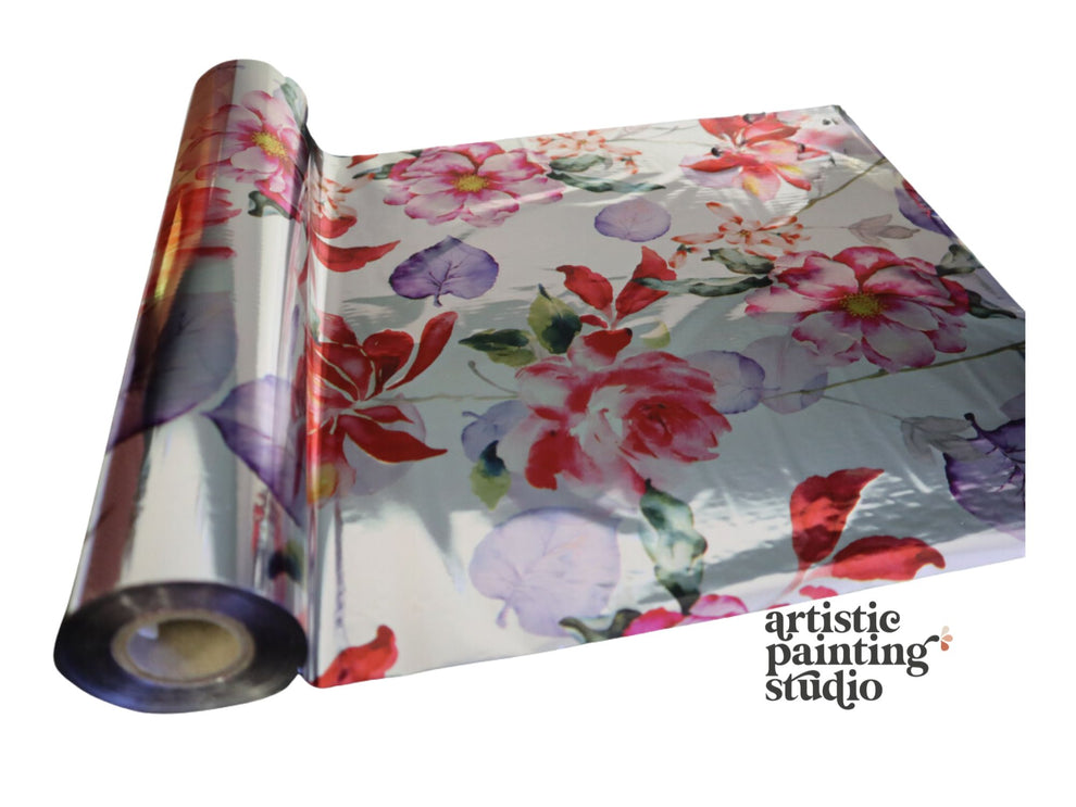 Mackenzie's Floral Foil – Artistic Painting Studio