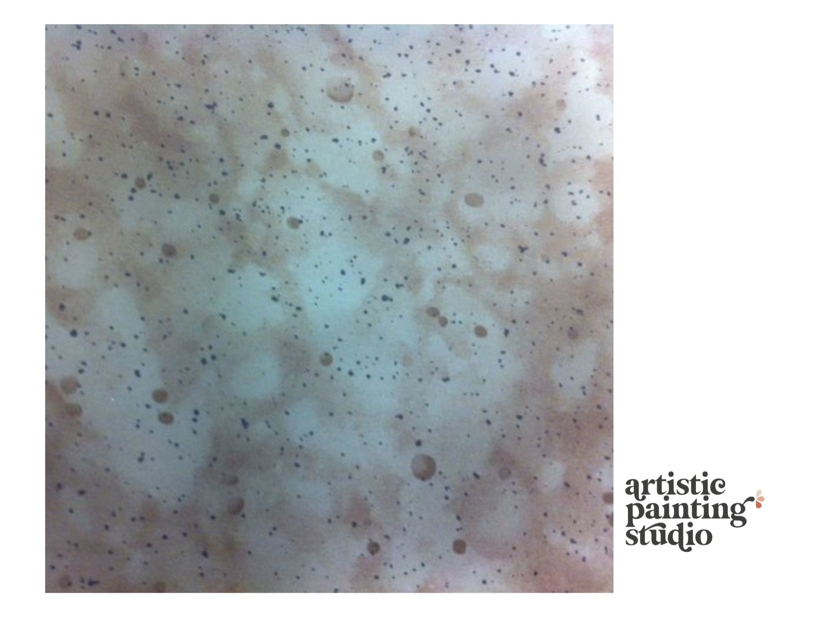 Spotted Champagne Foil – Artistic Painting Studio