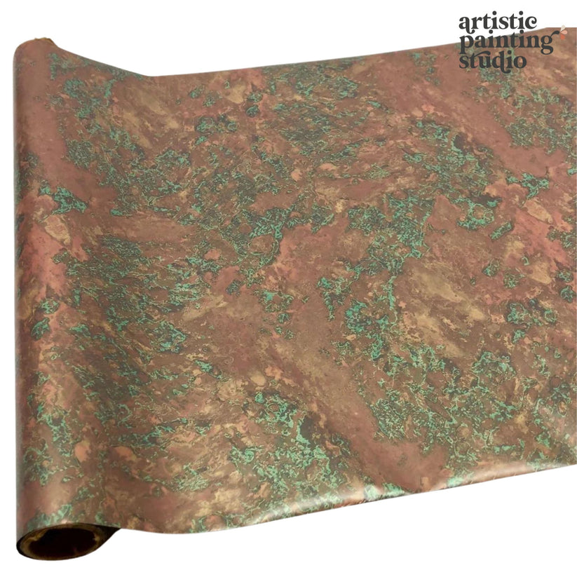 Weathered Copper Foil – Artistic Painting Studio