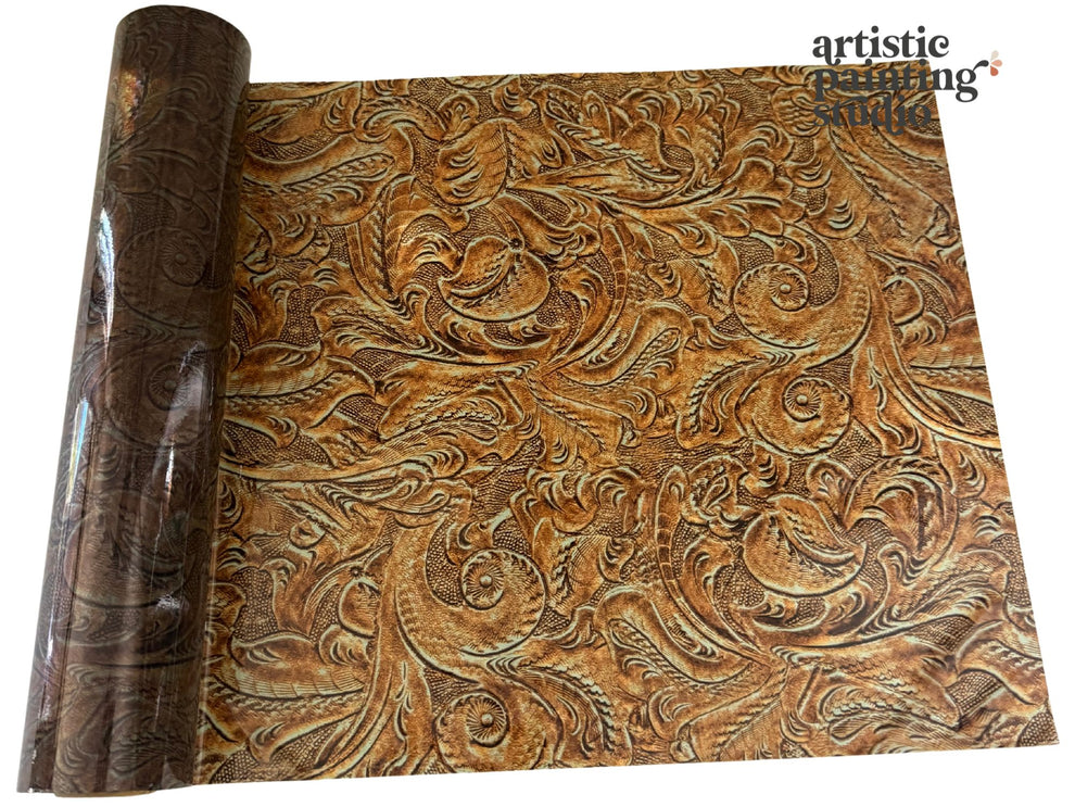 Weston Tooled Leather Foil – Artistic Painting Studio