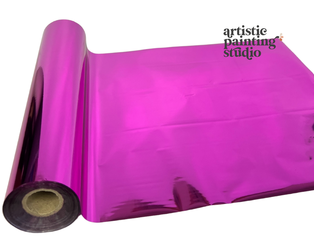 Pink Blossom Foil – Artistic Painting Studio