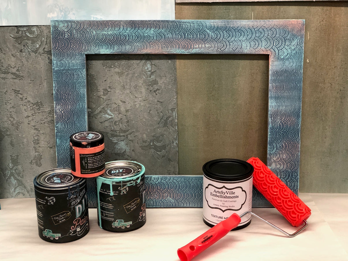 Mermaid Tail Frame – Artistic Painting Studio