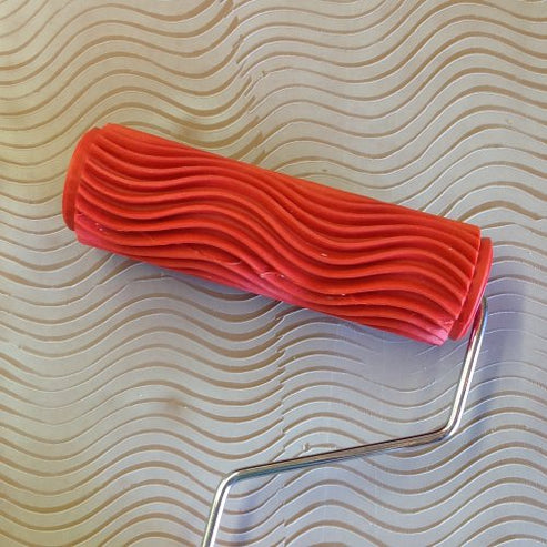 Wavy Horizontal Art Roller – Artistic Painting Studio
